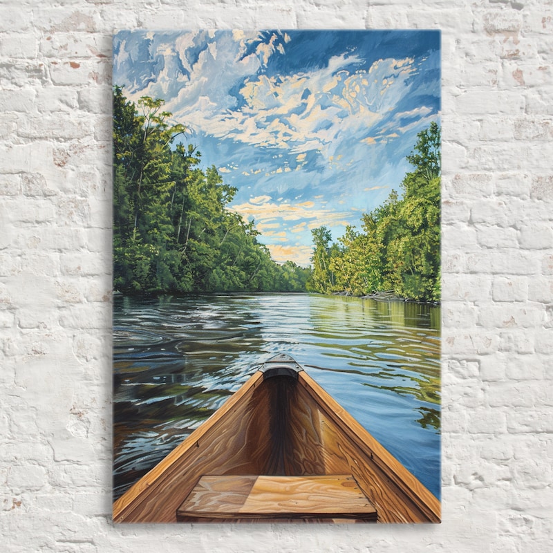 Canoe Art - Etsy