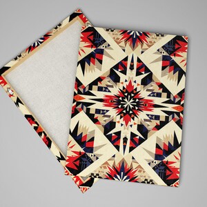 Native American Cultural Pattern Art, Giclée Print on Gallery-wrapped ...