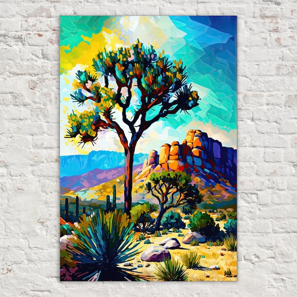 Joshua Tree Painting - Etsy