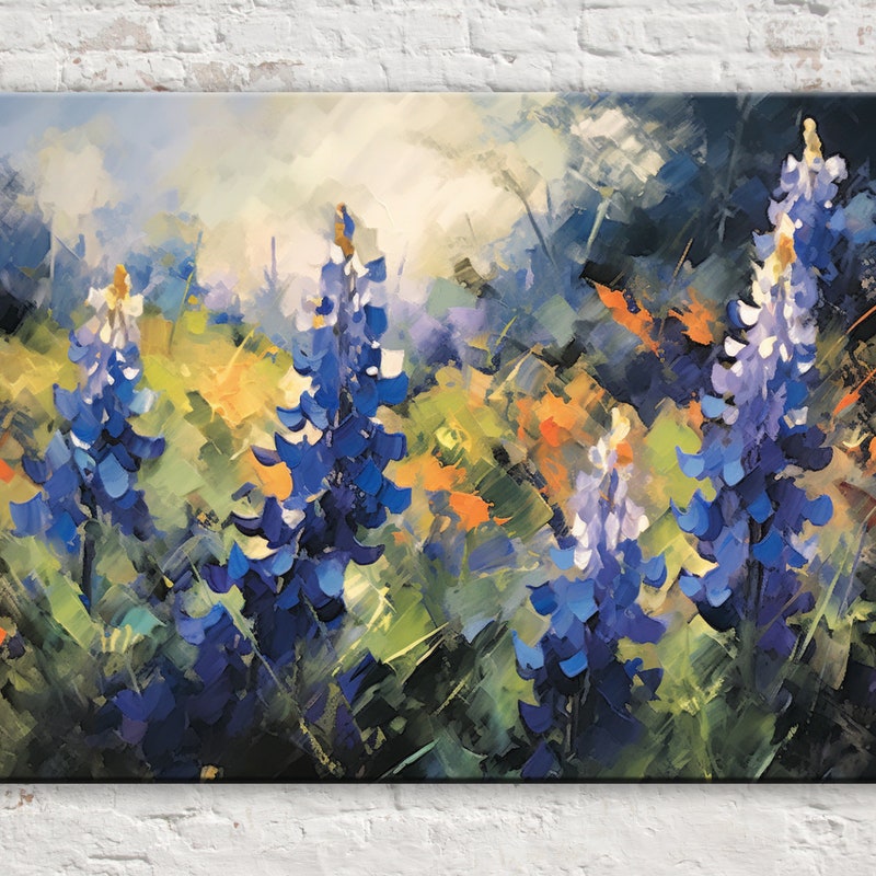 Texas Wildflower Print - Etsy