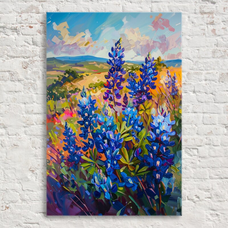Bluebonnet Art - Etsy