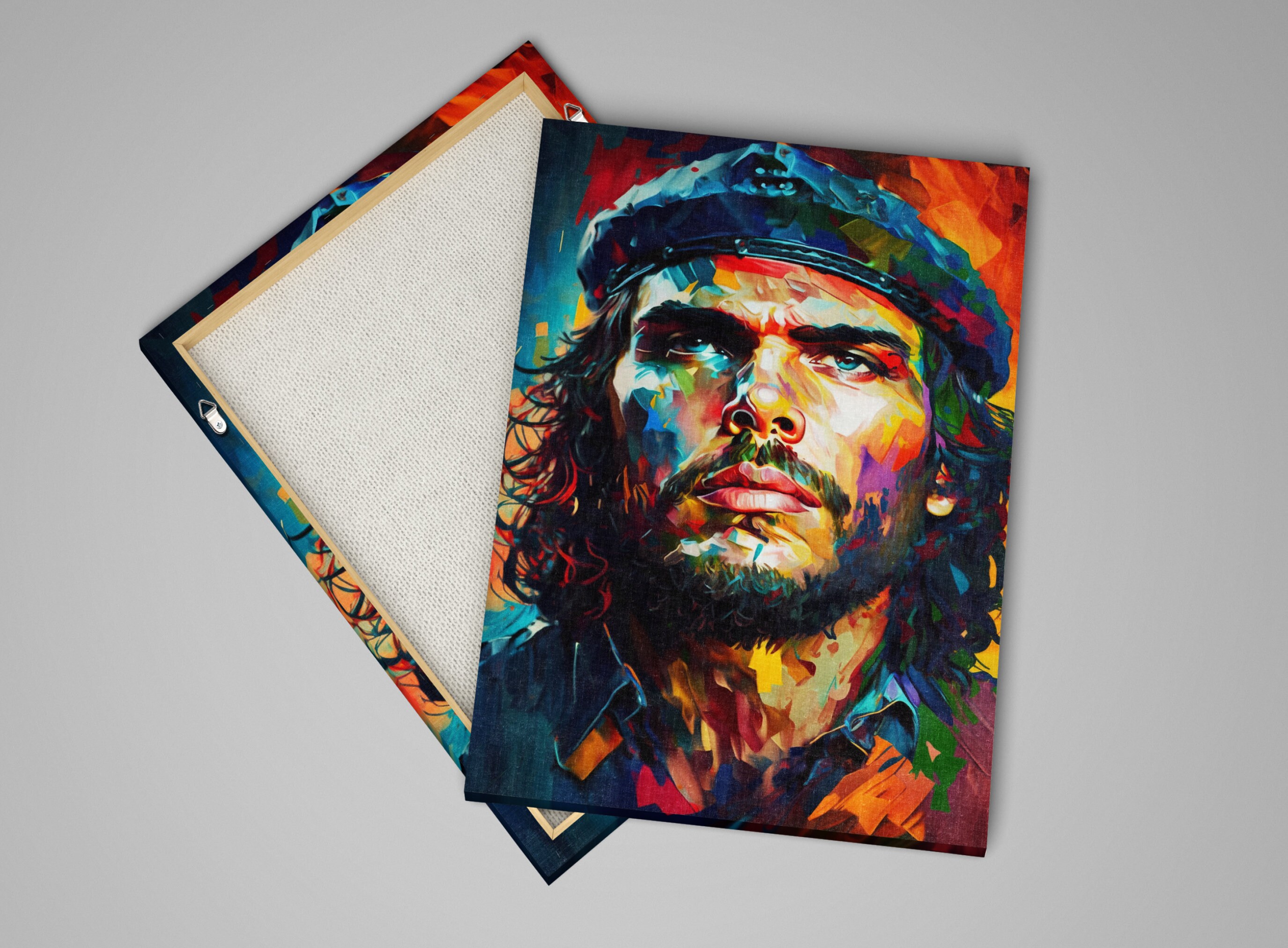 Che Guevara Portrait, Political Wall Decor, Giclee Print on Gallery ...