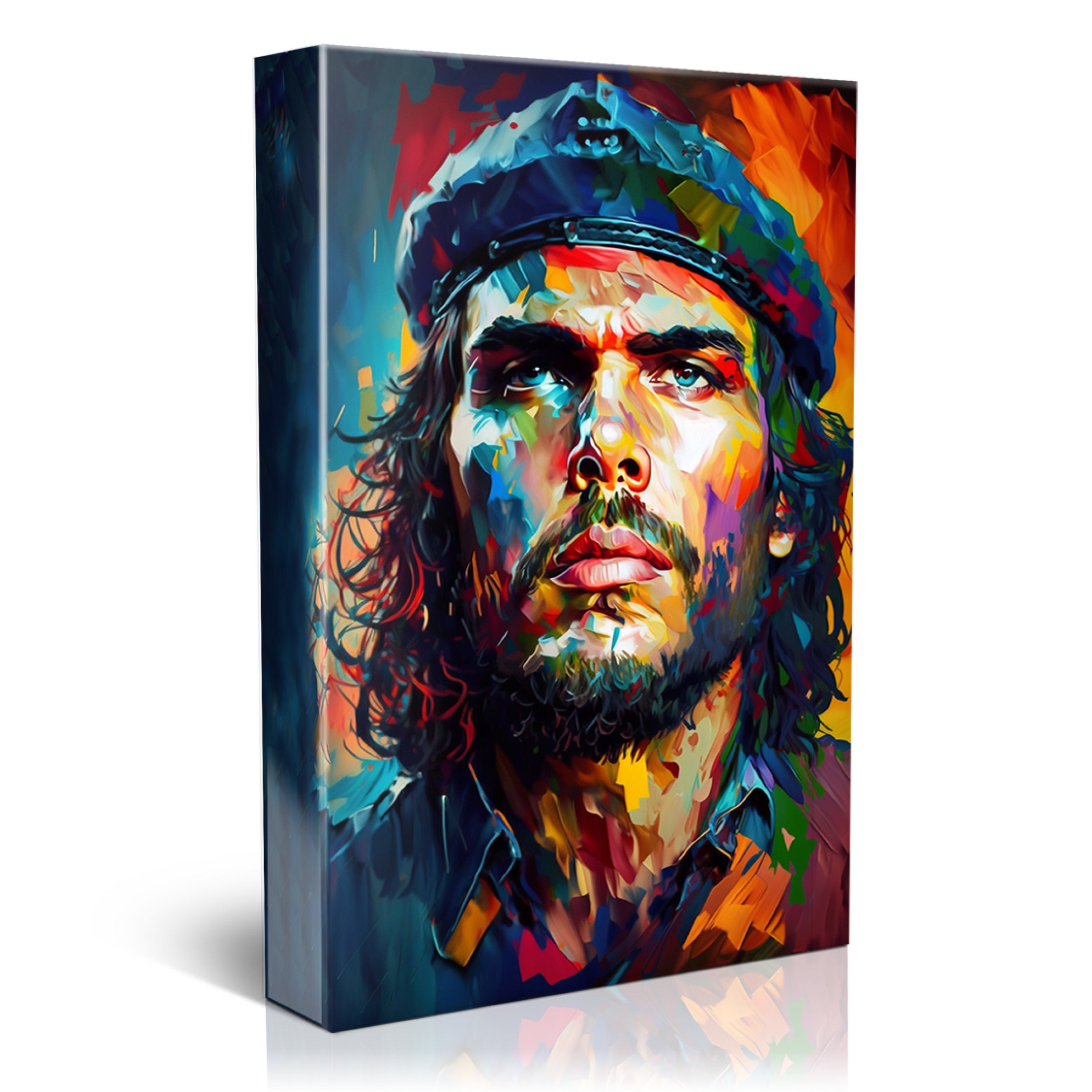 Che Guevara Portrait, Political Wall Decor, Giclee Print on Gallery ...