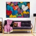 Colorful Heart Pile Piece, Love and Friendship, Giclée Print on Gallery ...