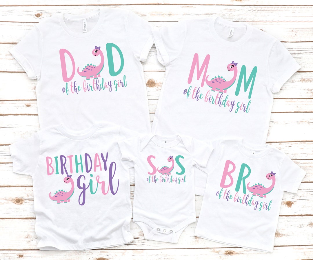 Family SAURUS Dinosaur Matching Birthday Shirts, Dinosaur Party ...