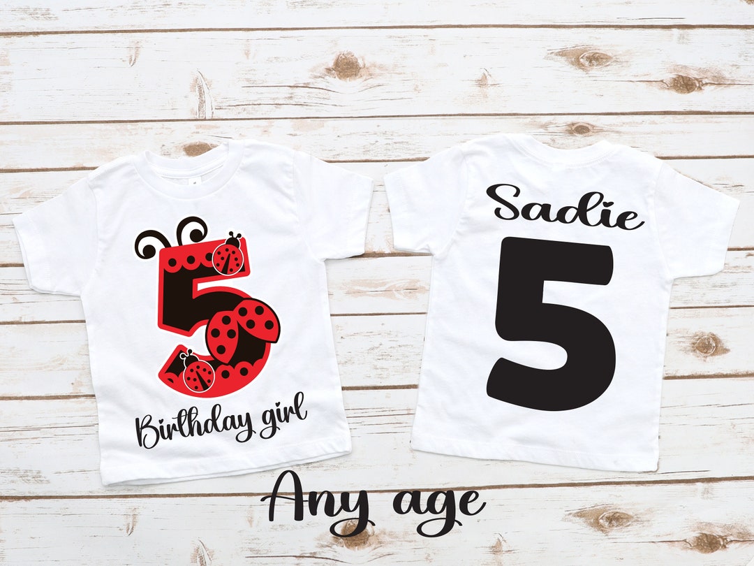 Ladybug Birthday Shirt, Ladybug Party Theme, 1st Birthday Party ...