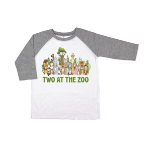 Two at the Zoo, Party Animal Birthday Shirt, Zoo Birthday Shirt, Safari ...