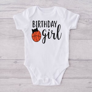 Basketball Birthday Girl Shirt, Girl Birthday Shirt, Girl Birthday ...