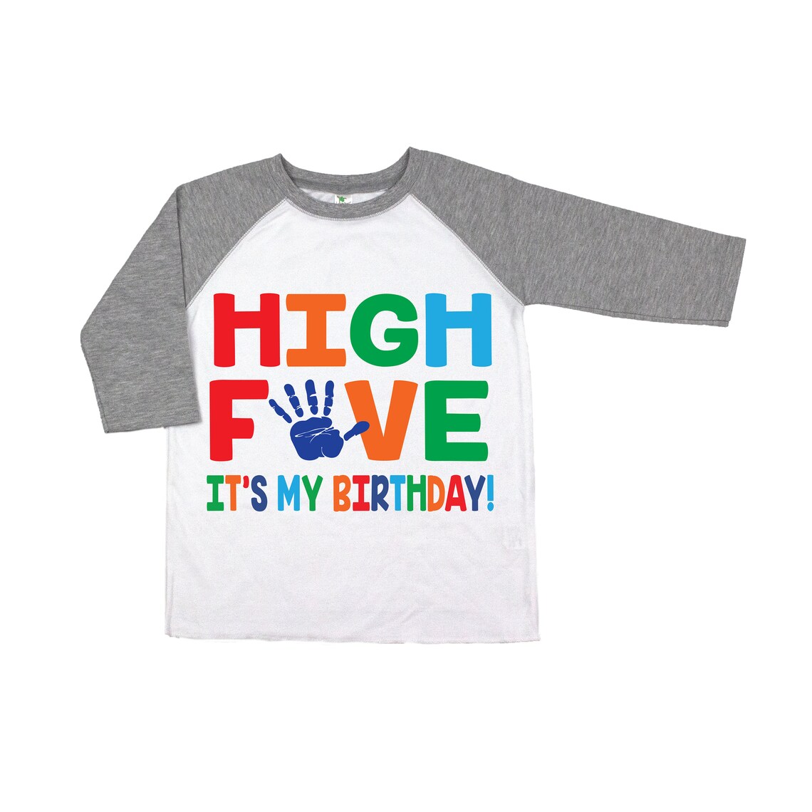 High Five Shirt Boys 5th Birthday Fifth Birthday Shirt 5th - Etsy