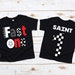 Fast One 1st Birthday Race Car Shirt, Racecar Birthday Shirt, Birthday ...