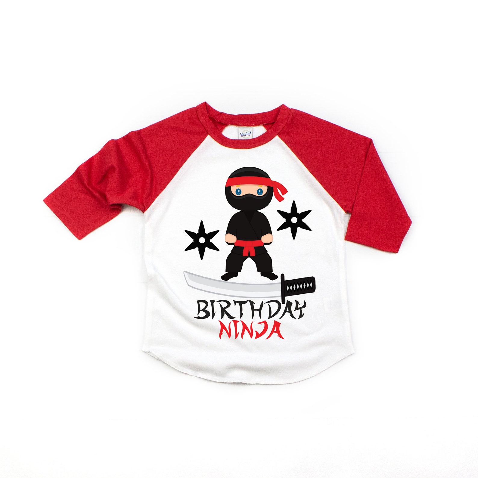 Ninja Karate Boy Birthday Shirt, Birthday Ninja Shirt, Ninja Theme ...