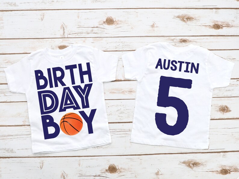 Basketball Birthday Shirt Basketball Party Basketball Shirt | Etsy