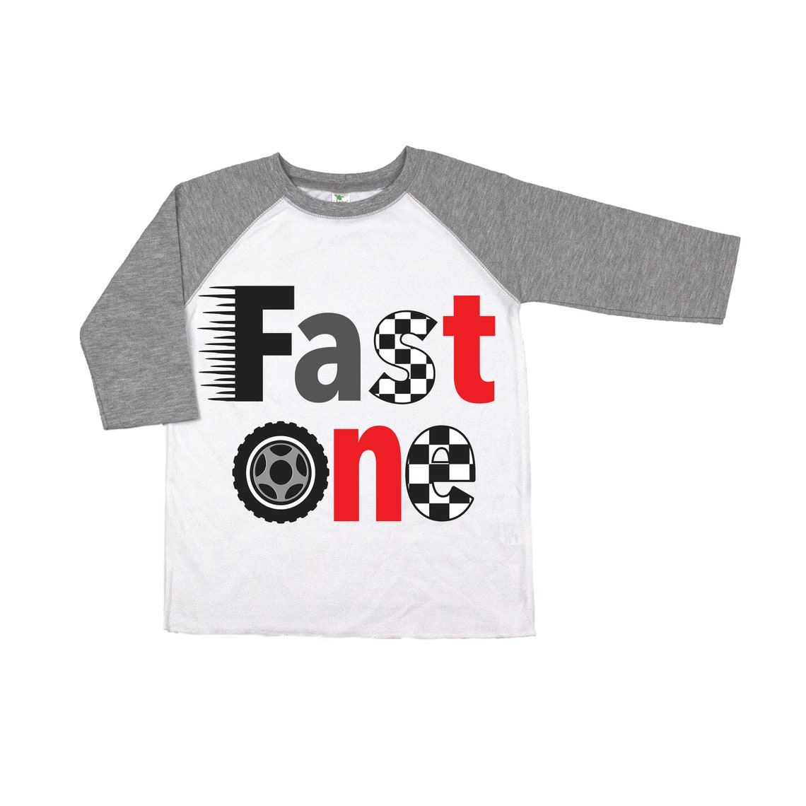 Fast One 1st Birthday Race Car Shirt Racecar Birthday Shirt - Etsy