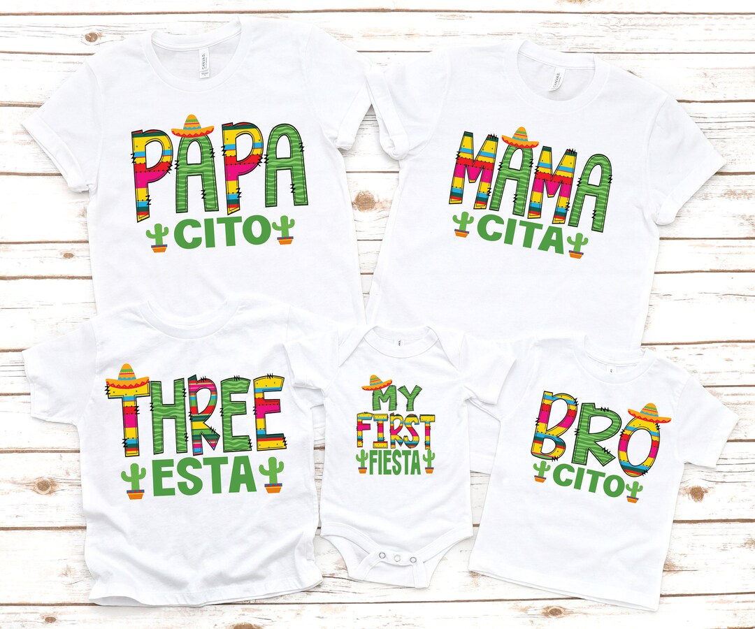 Fiesta Birthday Shirt, Mexican Fiesta Theme, Kids Fiesta Party, My ...