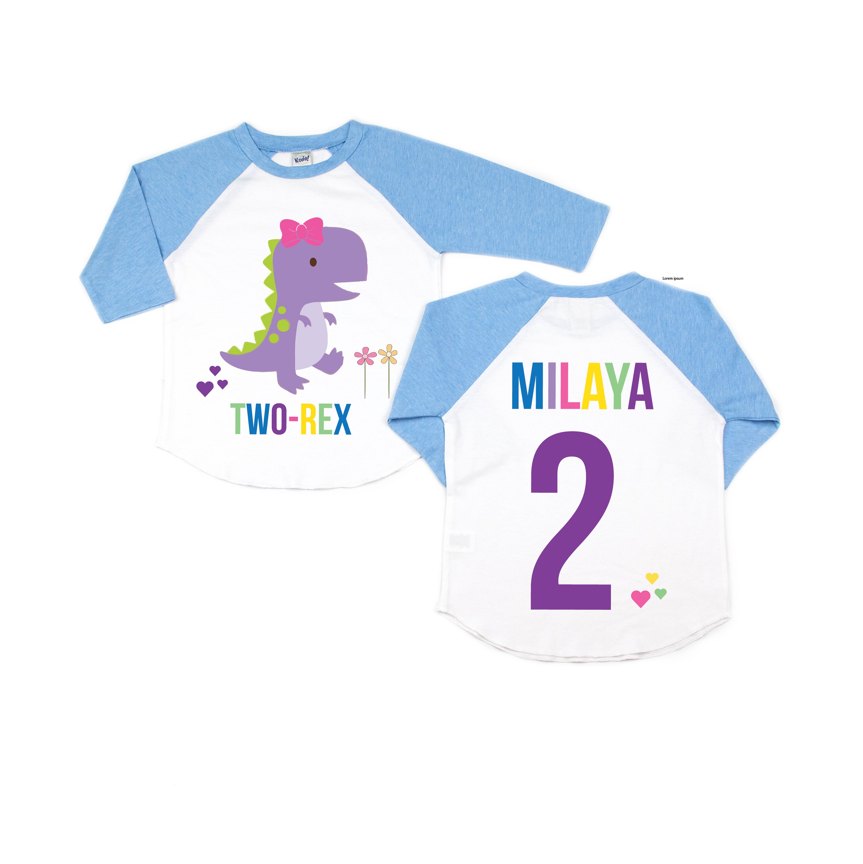 Two Rex 2 Rex Girl Dinosaur Birthday Shirt 2 Rex Birthday - Etsy