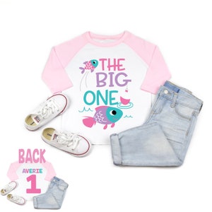 The Big One Girl, the Big One Shirt, Girls Ofishally One, 1st Birthday ...