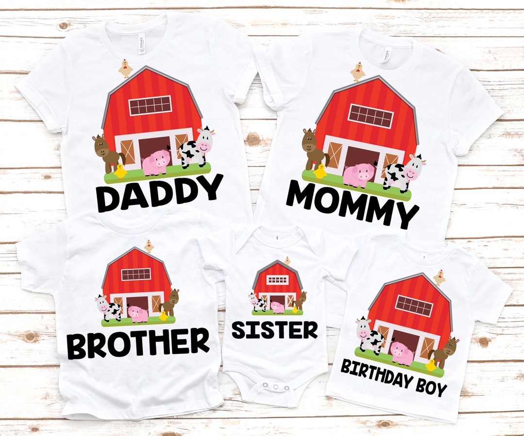 Fast FREE Shipping Barnyard Farm Animals 8th Birthday 8 Year Old Birthday T Shirt Bornmens Tops fast-free-shipping-barnyard-farm-animals-8th-birthday-8-year-old-birthday-t-shirt-bornmens-tops