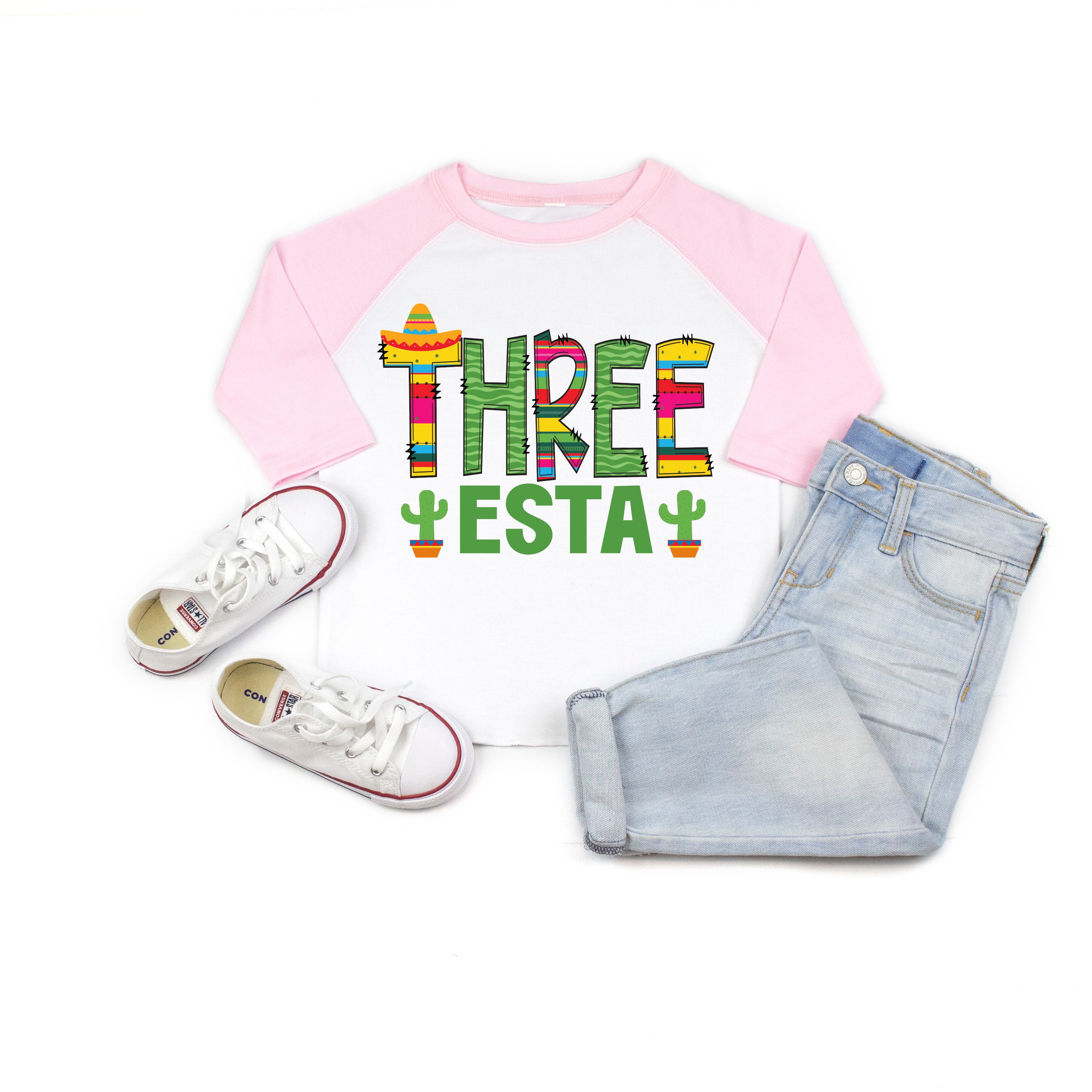 Three-esta Birthday Shirt, Fiesta Birthday Shirt, Fiesta Shirt, 3rd ...