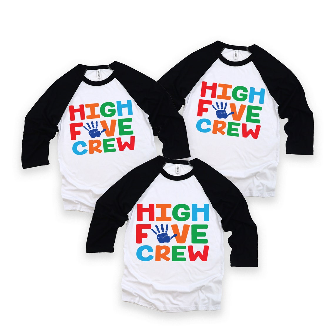 Boys 5th Birthday High Five Shirt, Fifth Birthday Shirt, 5th Birthday ...