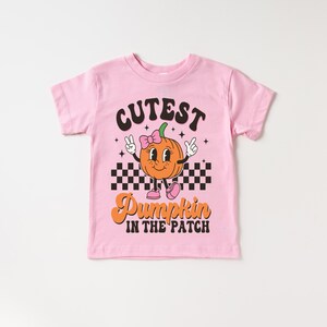 Cutest Pumpkin in the Patch , Girls Toddler Fall Halloween Shirt, Kids ...