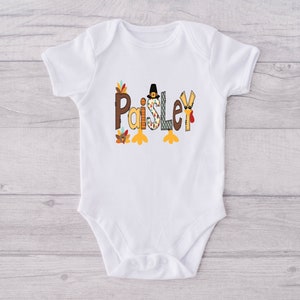 Kids Toddler Boy Girl Personalized Custom Fall Thanksgiving Turkey ...