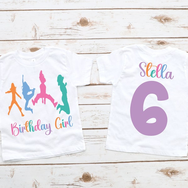 Birthday Girl Jump Shirt - Etsy
