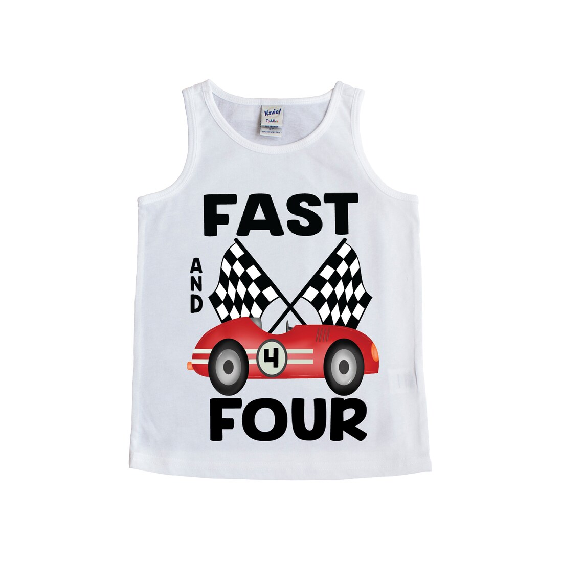Fast and Four 4th Birthday Race Car Shirt Racecar Birthday - Etsy