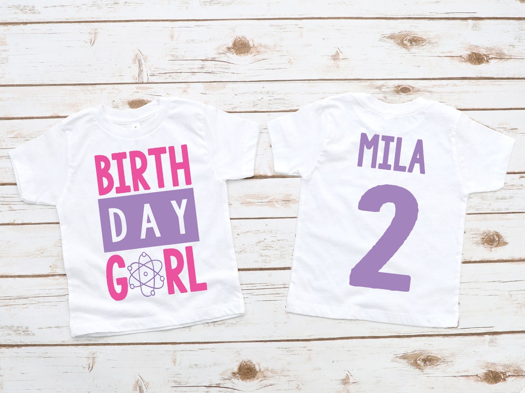 Science Birthday Shirt, Girl Science Birthday, Science Shirt, Girl ...