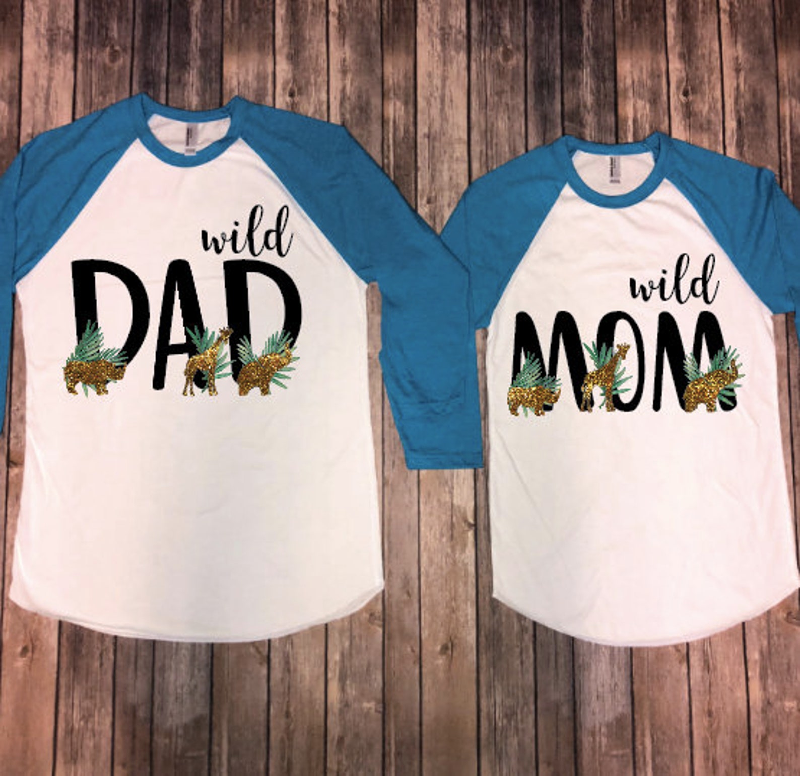 Mom and Dad of the Wild Matching Wild Wild Mom Wild Dad | Etsy