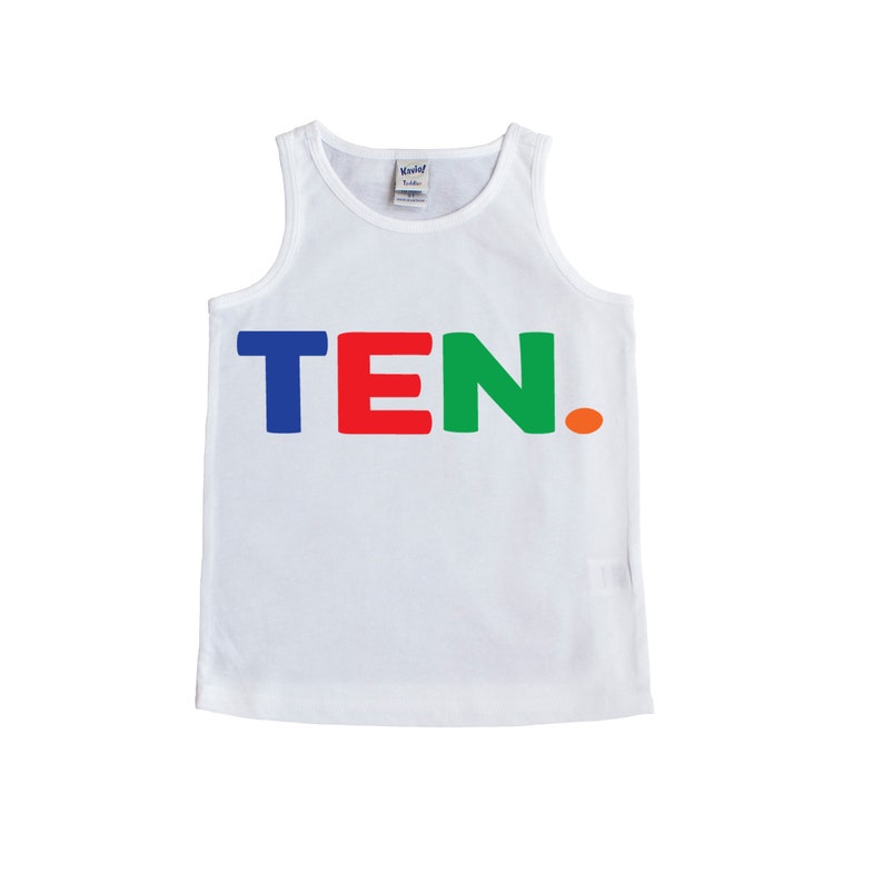 Boys 10TH Ten Birthday Shirt 10th Birthday Tenth Birthday | Etsy