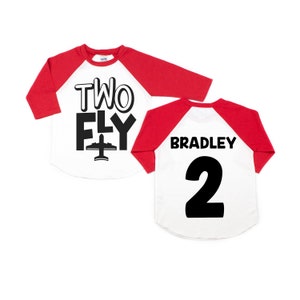 Two Fly 2nd Birthday Shirt, Second Birthday Shirt, 2nd Birthday Shirt ...