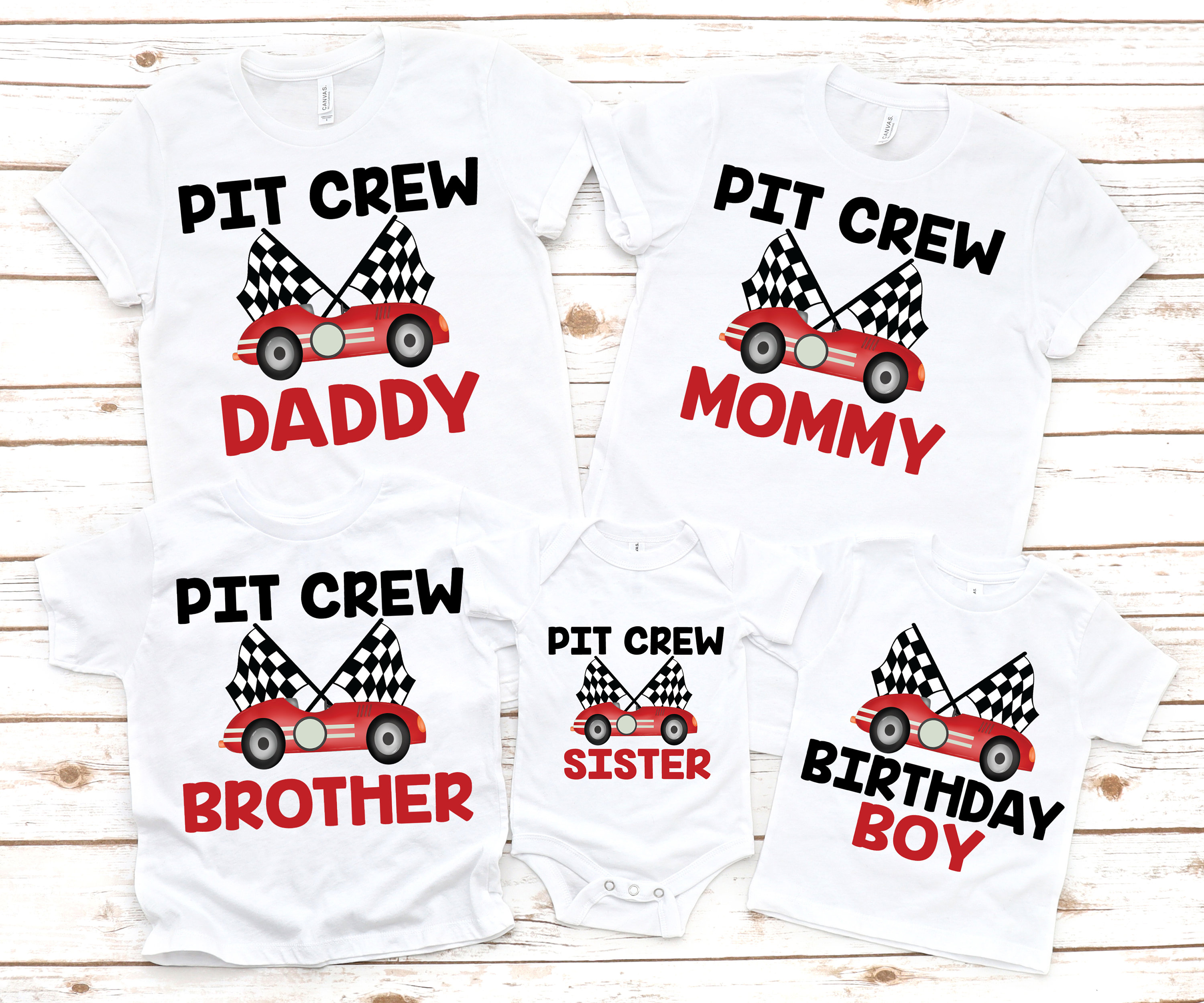 Family Race Car Birthday Shirts Racecar Birthday Shirt | Etsy