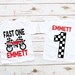 Fast One 1st Birthday Dirt Bike Shirt, Racing Birthday Shirt, Birthday ...