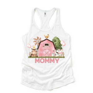 Mommy Barn Farm Birthday Shirt, Country Birthday Shirt, Barnyard Mom ...