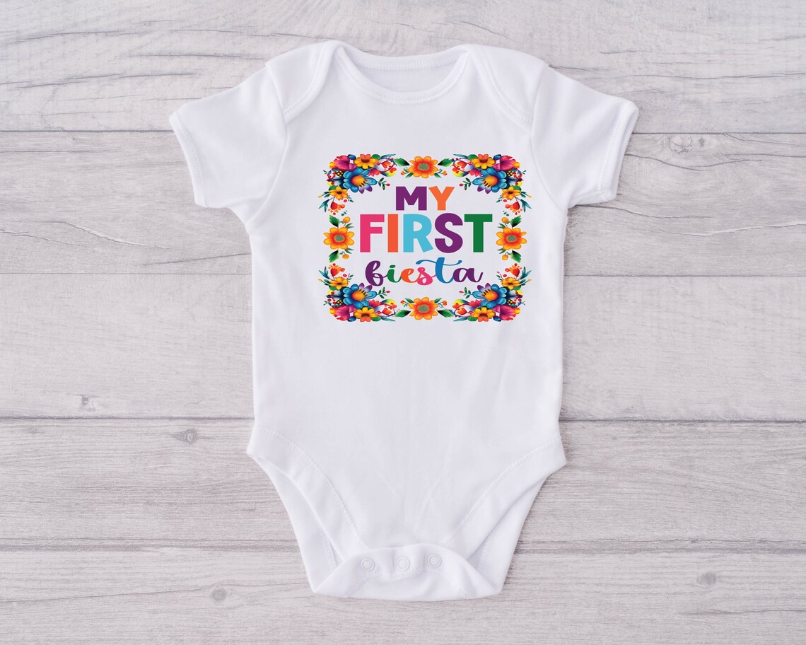 My First Fiesta Birthday Shirt, Fiesta Birthday Party, Fiesta Shirt ...