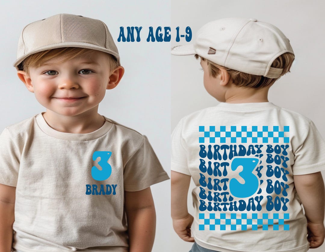 Three Shirt Boys Third Birthday Shirt, 3rd Birthday Boy, Three Birthday Shirt, Boy Birthday ...