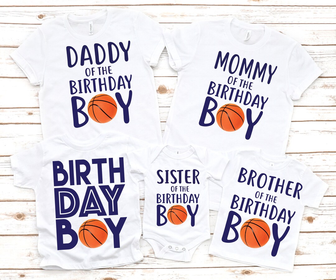 Basketball Birthday Shirt, Sports Birthday , Basketball Shirt ...