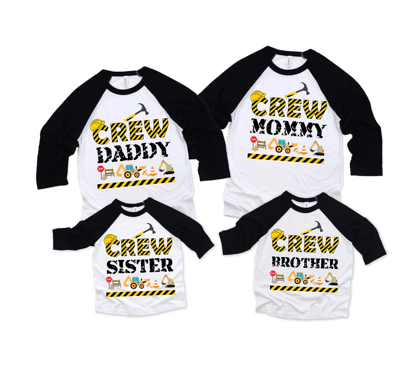 Family Construction Birthday Shirts Construction Birthday - Etsy