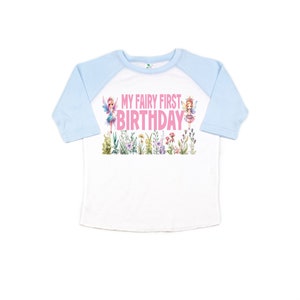 Fairy Birthday Shirt, Fairy First Shirt, Fairy First Birthday ...