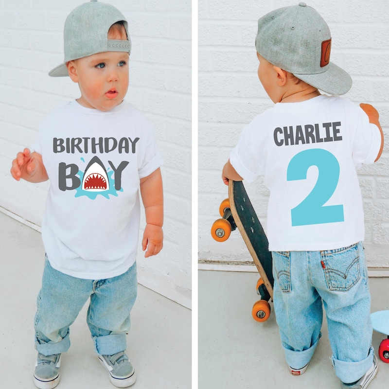 3 Birthday Shark Shirt - Etsy