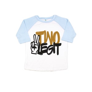 Two Legit Shirt, Second Birthday Shirt, 2nd Birthday Boy, Two Birthday ...