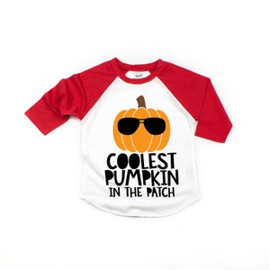 Kids Toddler Coolest Pumpkin Patch Boy Personalized Fall Halloween ...