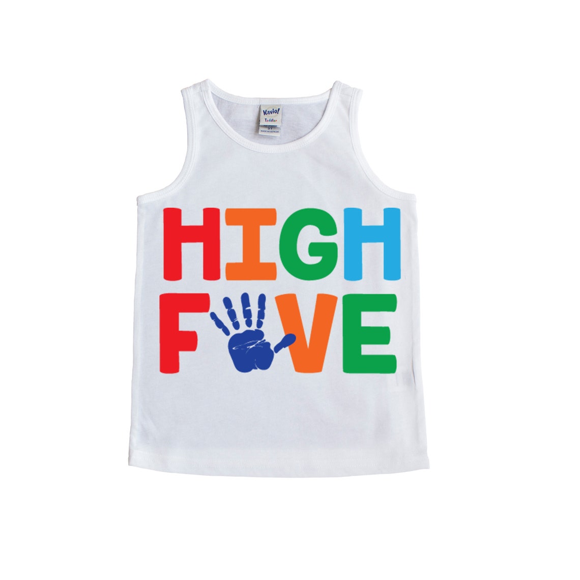 Boys 5th Birthday High Five Shirt, Fifth Birthday Shirt, 5th Birthday ...