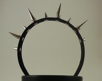 Spiked headband | Etsy