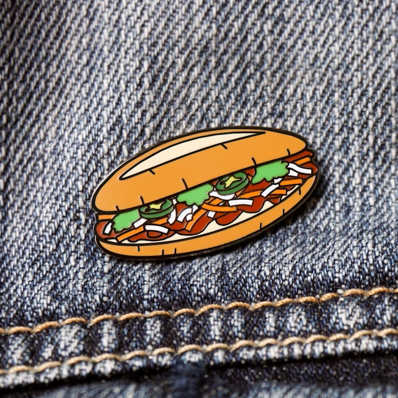 Snack Pin - Etsy
