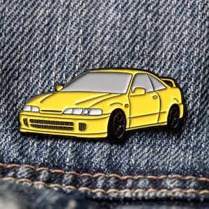 Honda Acura Integra Type R (phoenix Yellow) Car Pin | Sports Race ...