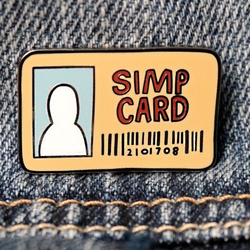 Simp Card Arthur Meme Pin 90s Cartoon Social Media Twitter | Etsy