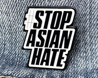 Charity Fundraiser Pin | Hate is a Virus Pin | Stop Asian Hate | Anti ...