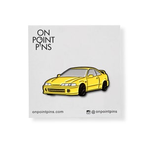 Honda Acura Integra Type R (phoenix Yellow) Car Pin | Sports Race ...