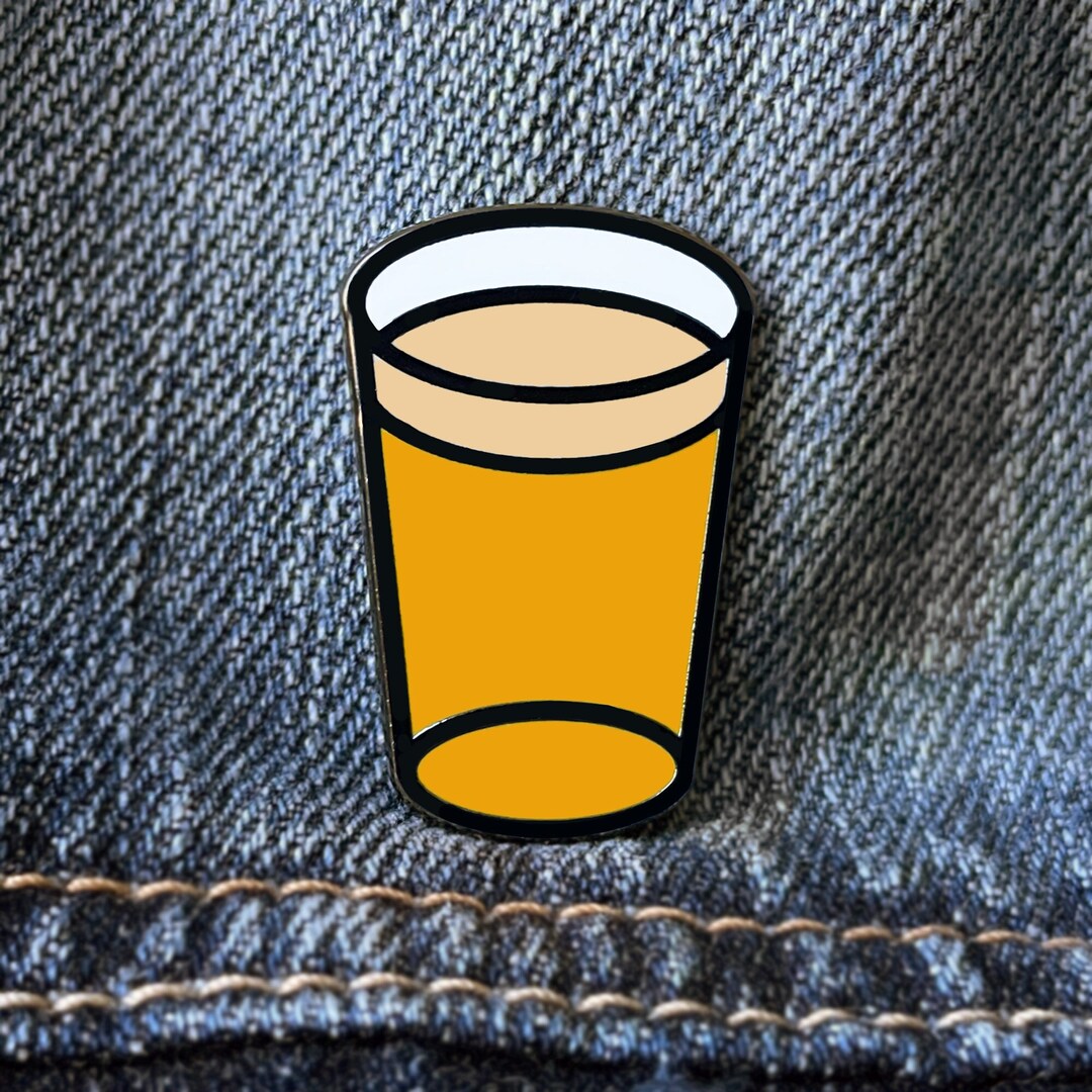 Beer Enamel Pin | Drinks Hops Craft Foods Foodie | Hard Enamel Pin ...